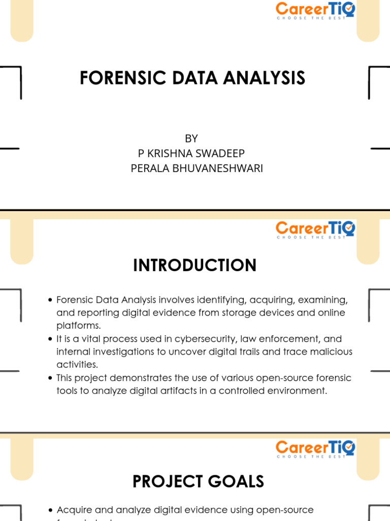 Forensic Data Analysis | PDF | Security | Computer Security