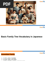 Japanese Family Member Vocabulary | PDF | Japanese Writing System ...