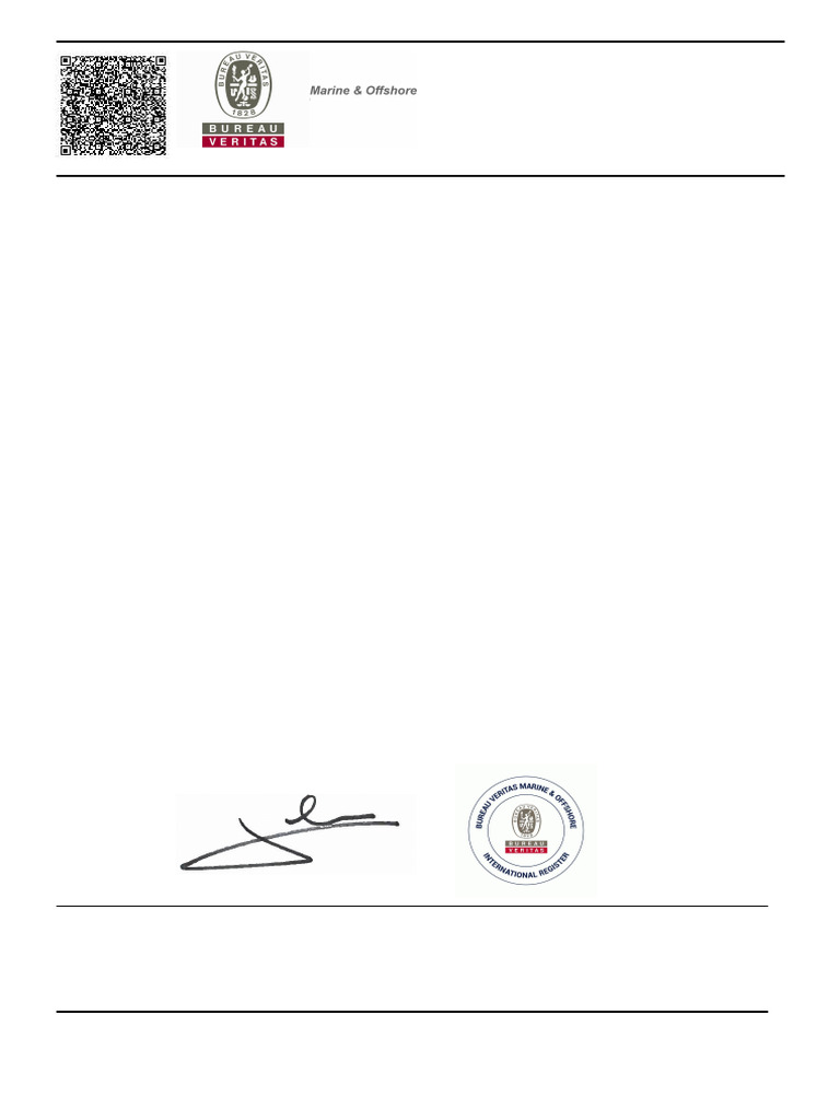 Type Approval for RIBO 340 Rescue Boat | PDF