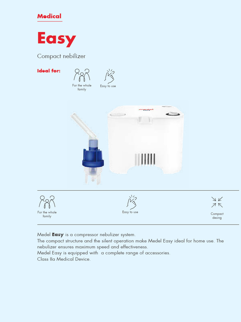 Medel Easy Nebulizer Overview | PDF