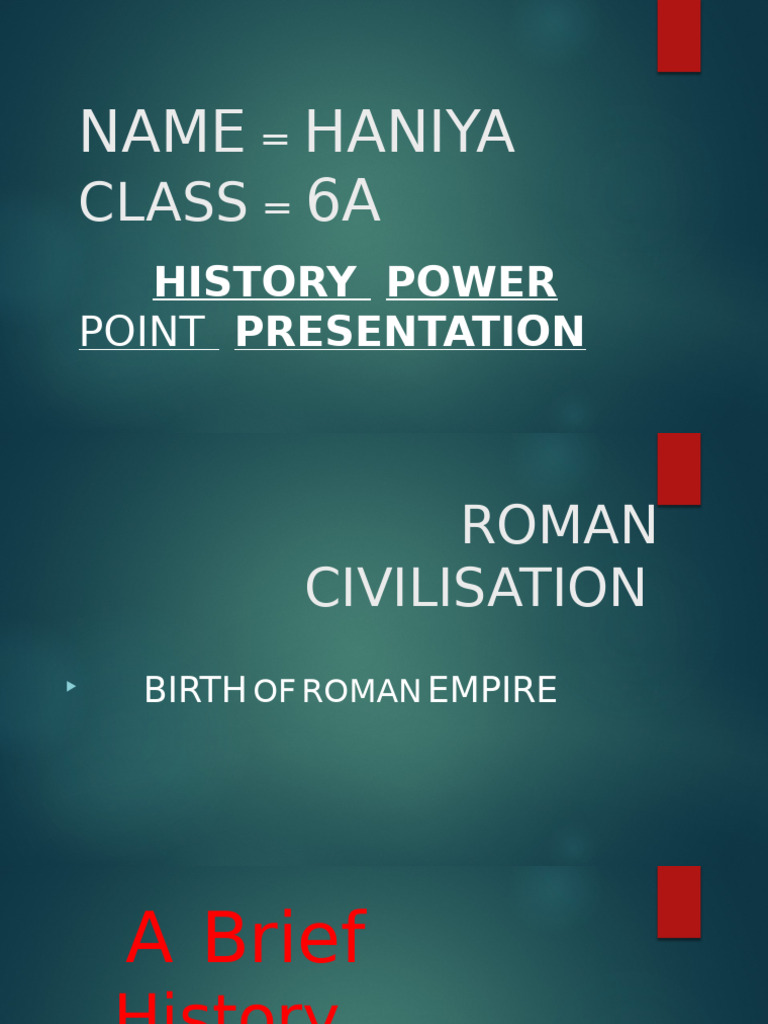 Roman Civilization History And Government Pdf