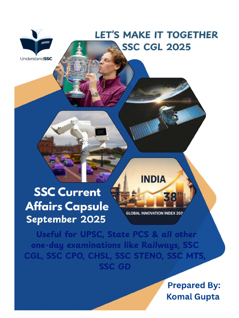 USSC Sept Current Affairs | PDF | Reserve Bank Of India | World ...