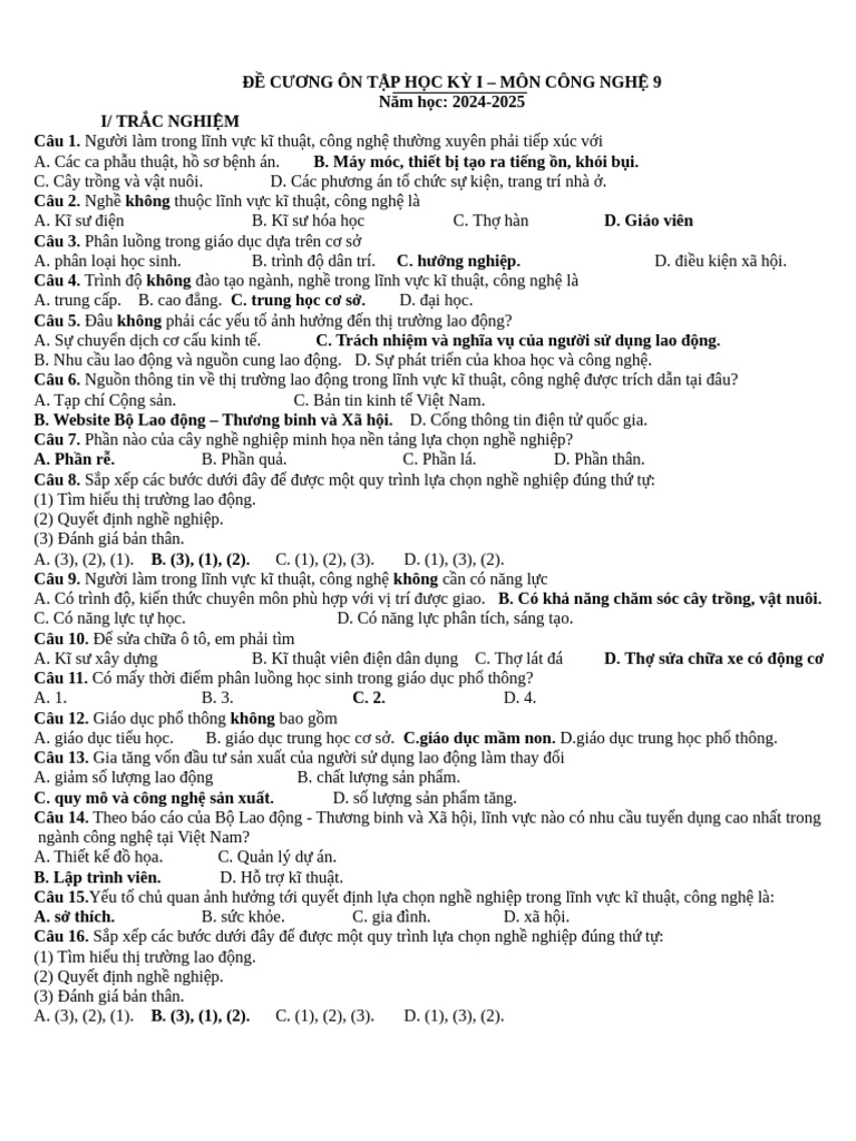 CN9 Decuong Gki 24 25 | PDF