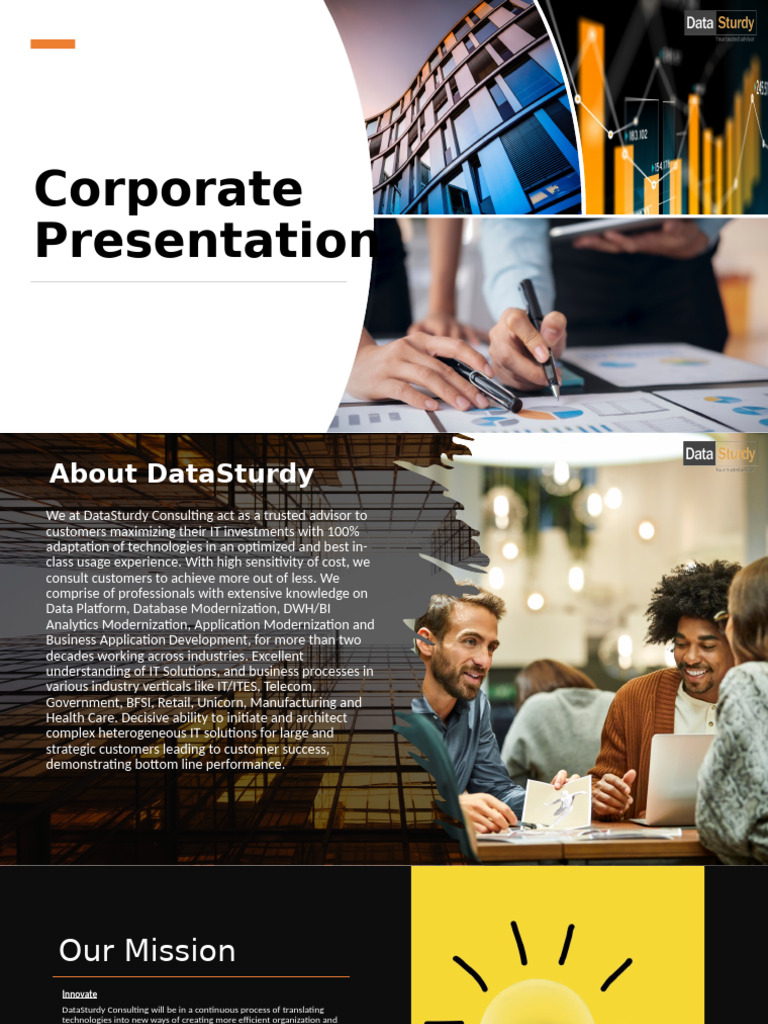 Datasturdy Corporate Presentation | PDF | Analytics | Artificial ...