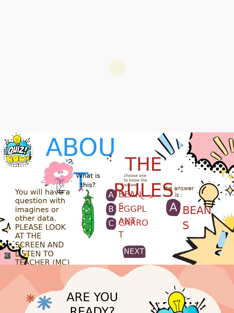 Interactive Quiz for Kids' Learning | PDF | Chicken