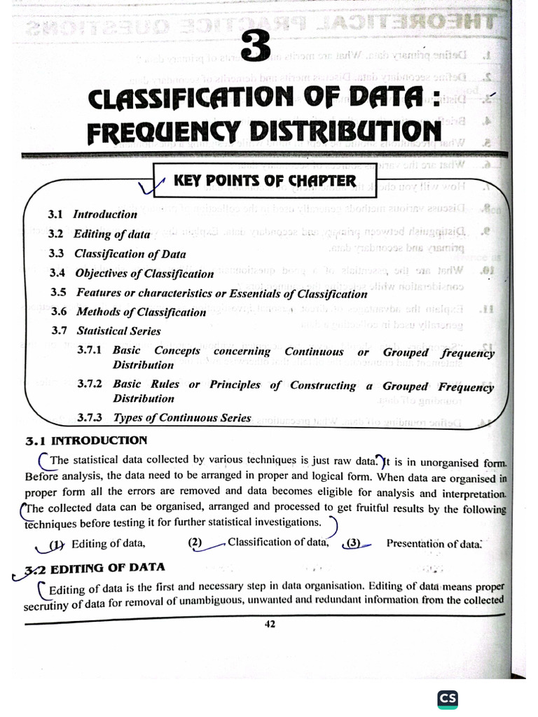 UNIT-II Classification of Data | PDF