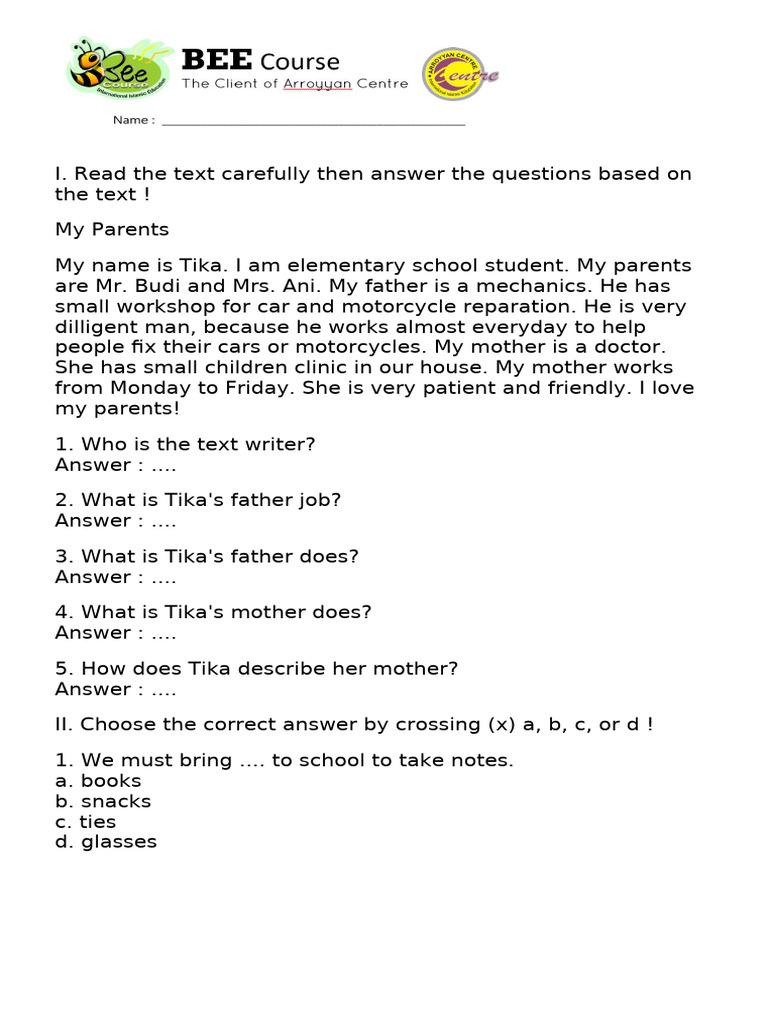 KELAS 5_UKK.2. Bahasa Inggris_ Question Tag | PDF