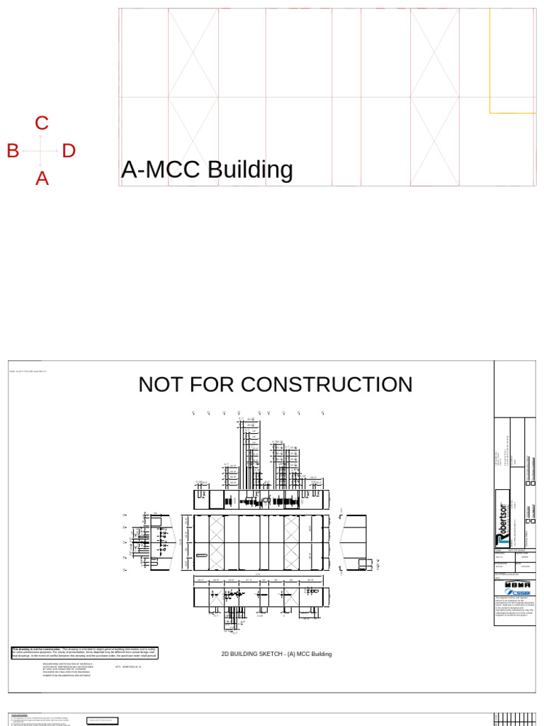 MCC Building Anchor Rod Plan | PDF