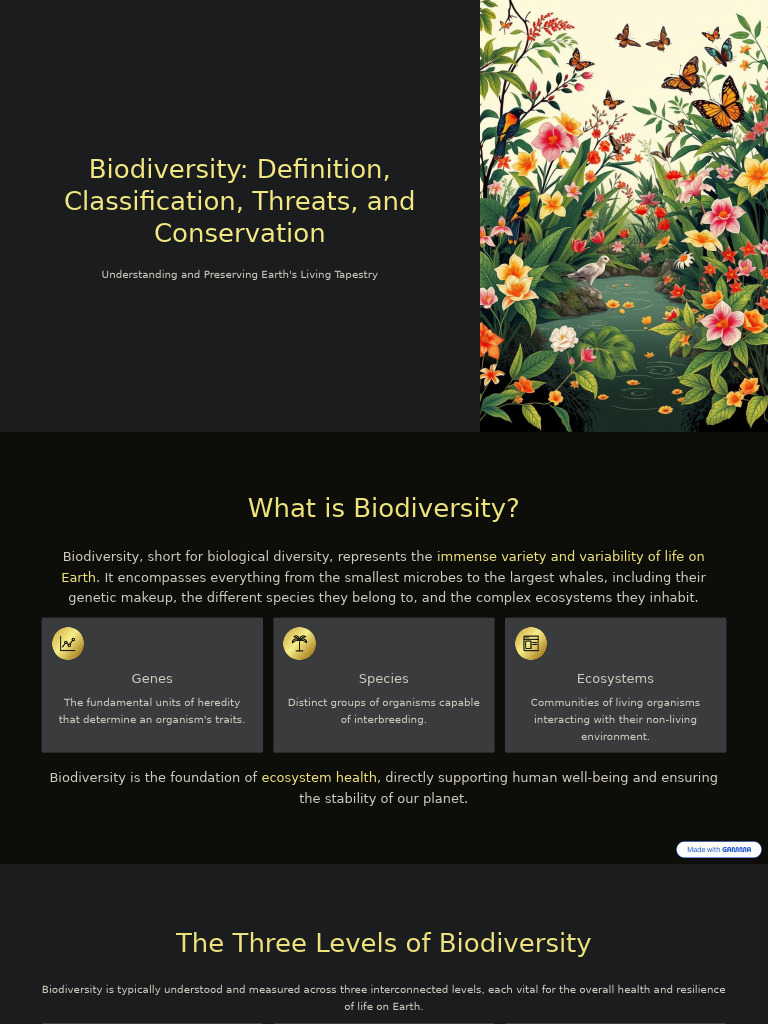 Biodiversity: Importance and Conservation Strategies | PDF ...