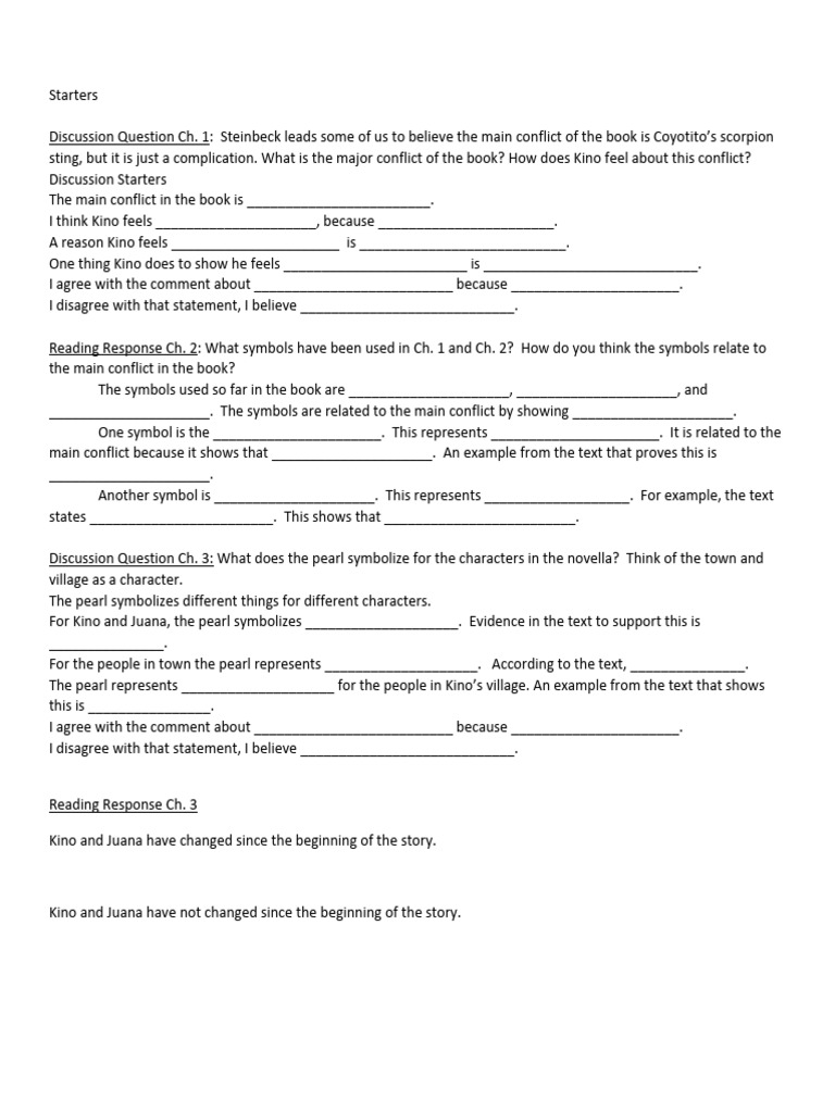 Reading Response | PDF