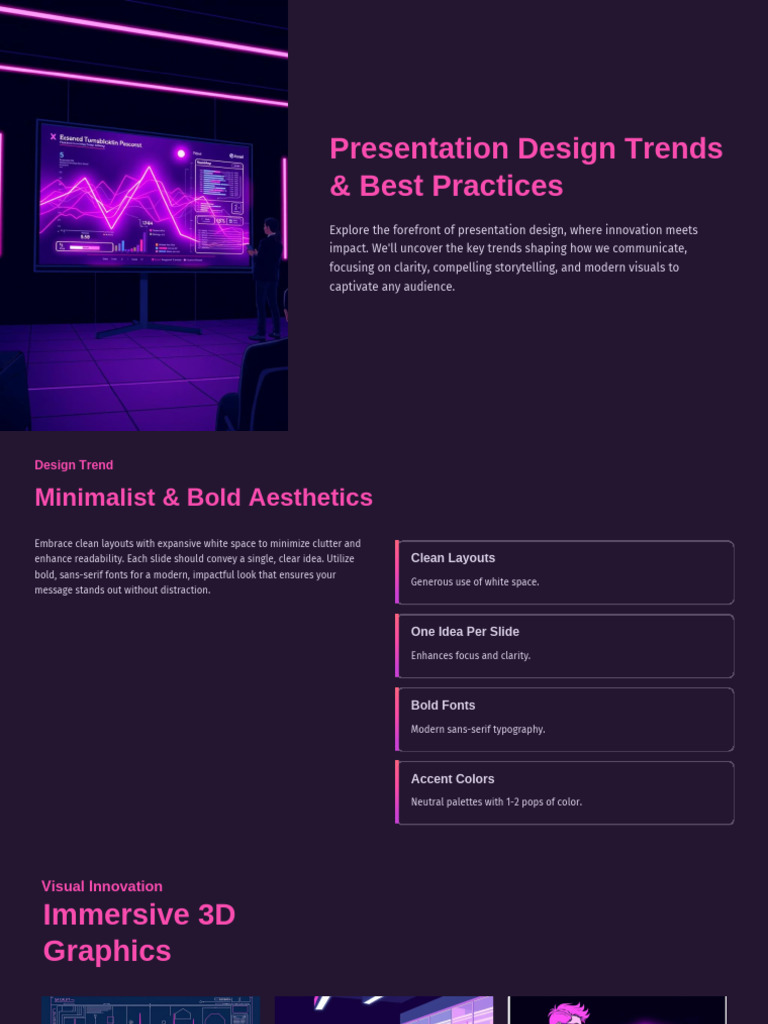 Presentation Design Trends and Best Practices | PDF | Human Communication