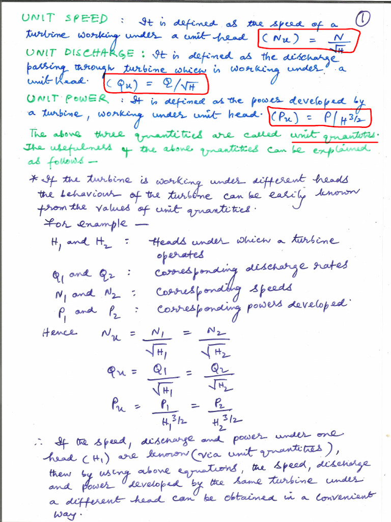 5-Turbines-Performance Curves& Draft Tubes | PDF