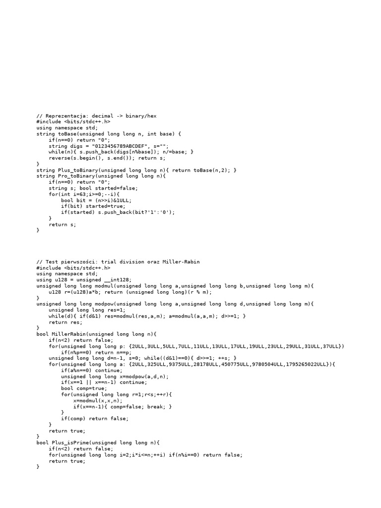 Algorithms CPP Collection | PDF