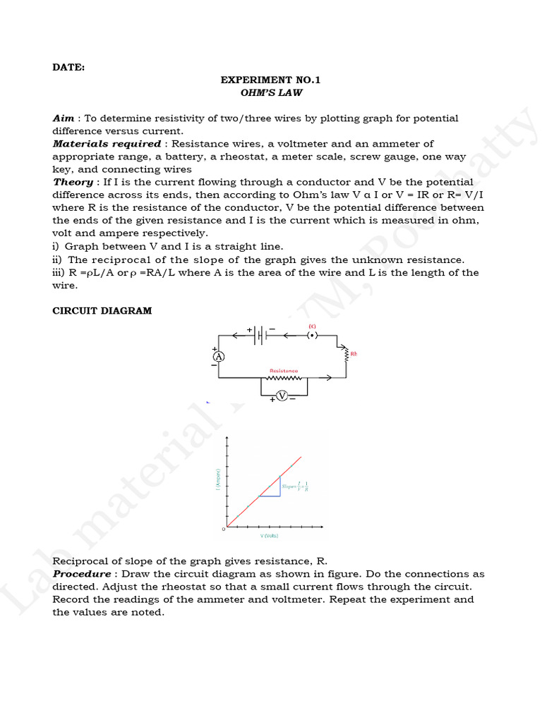 Class 12 Physics Lab Manual 2025-26 | PDF | P–N Junction | Diode
