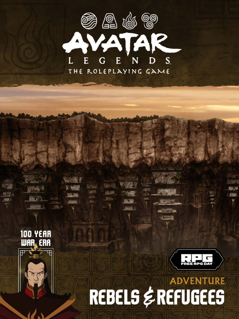 Avatar Legends RPG: Rebels & Refugees | PDF | Role Playing Games ...