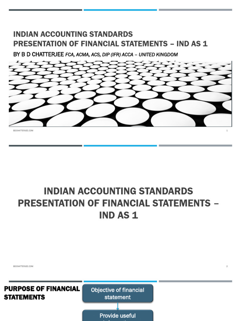 Overview of IND AS 1 Compliance | PDF | Income Statement | Going Concern