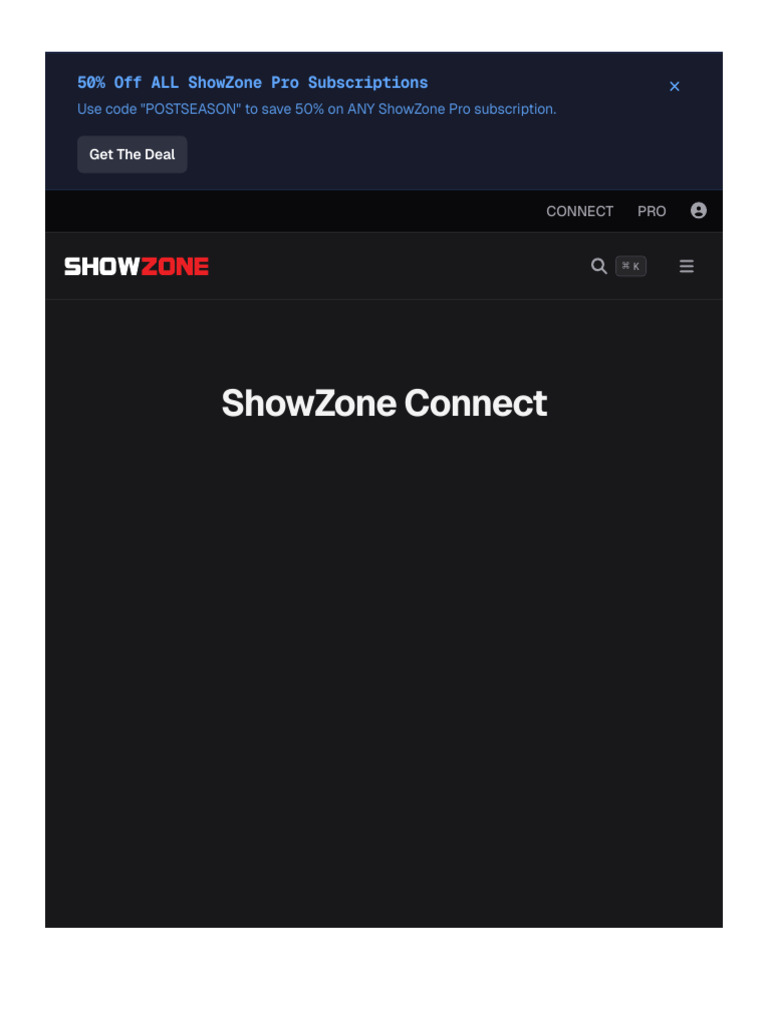 ShowZone Connect for MLB The Show | PDF