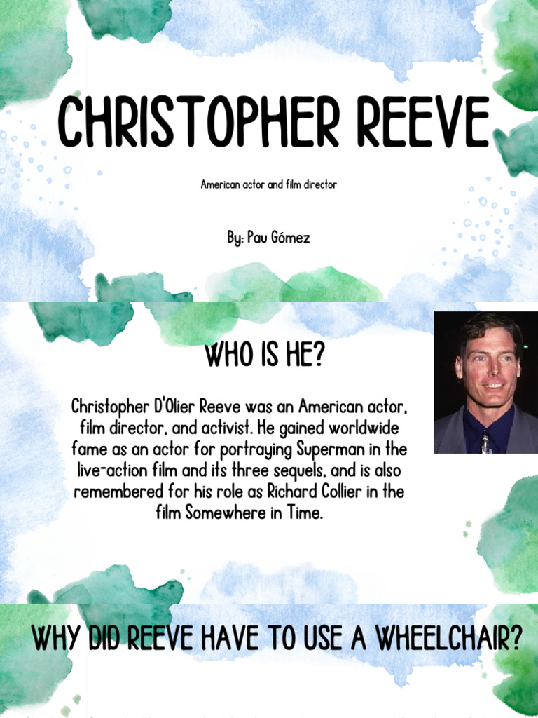 Christopher Reeve | PDF