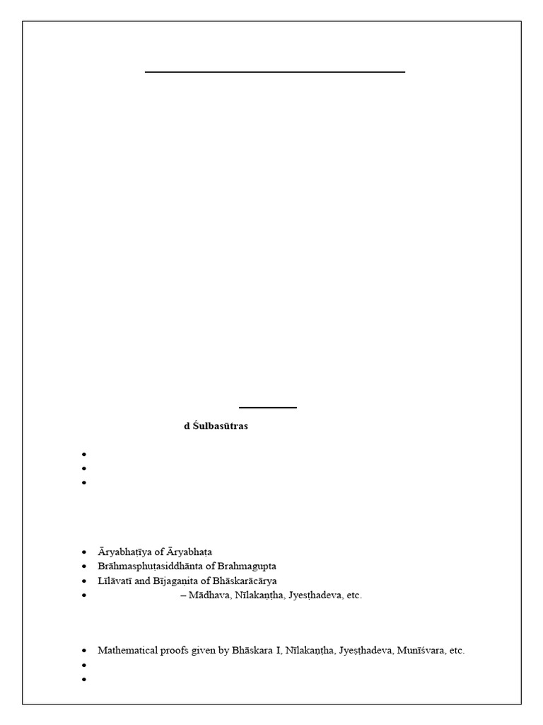Mathematics in India: Historical Insights | PDF | Mathematics