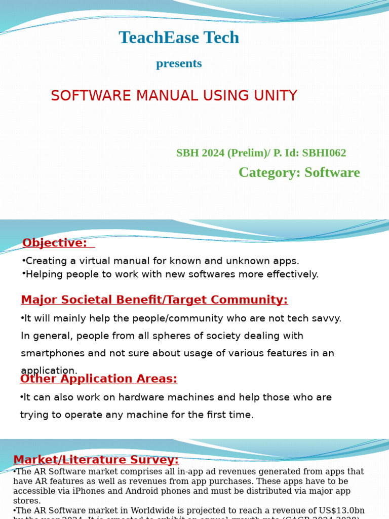 SBHI062-2024 (Prelim) Presentation Template | PDF | Mobile App ...