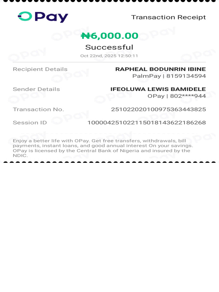 Transaction Receipt-251022020100975363443825 | PDF
