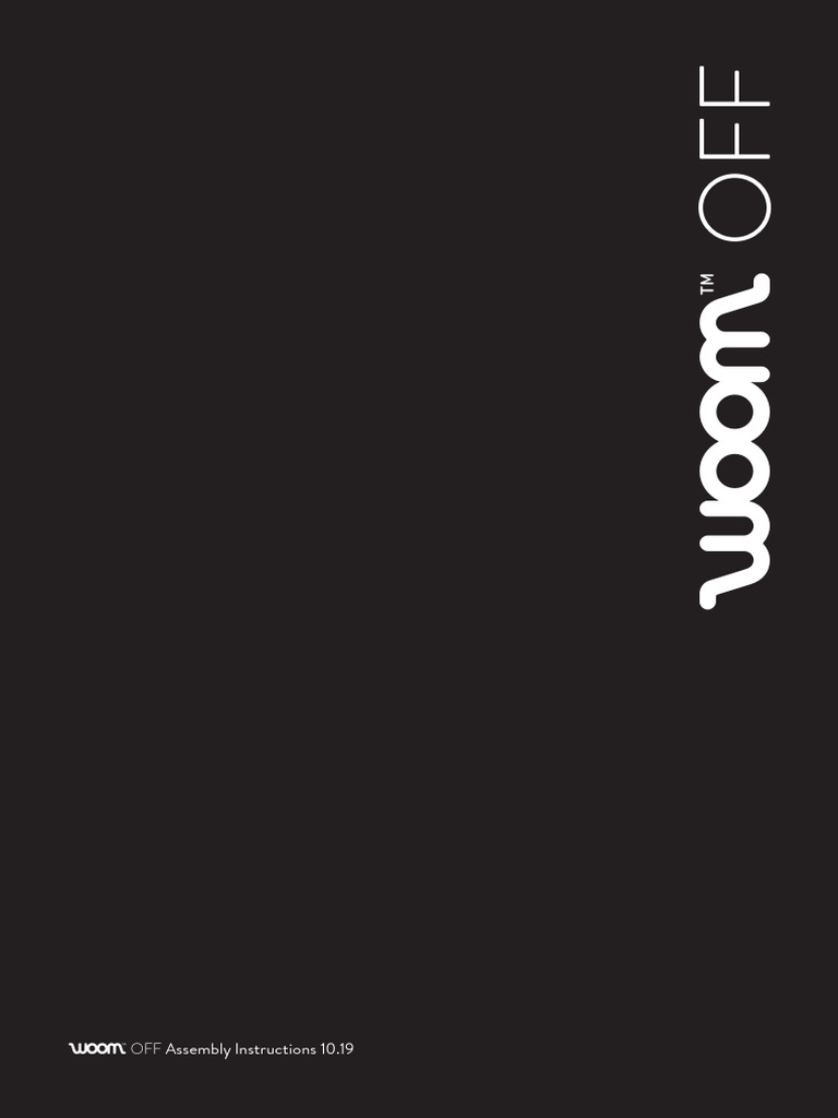 woom OFF Assembly Instructions Guide | PDF