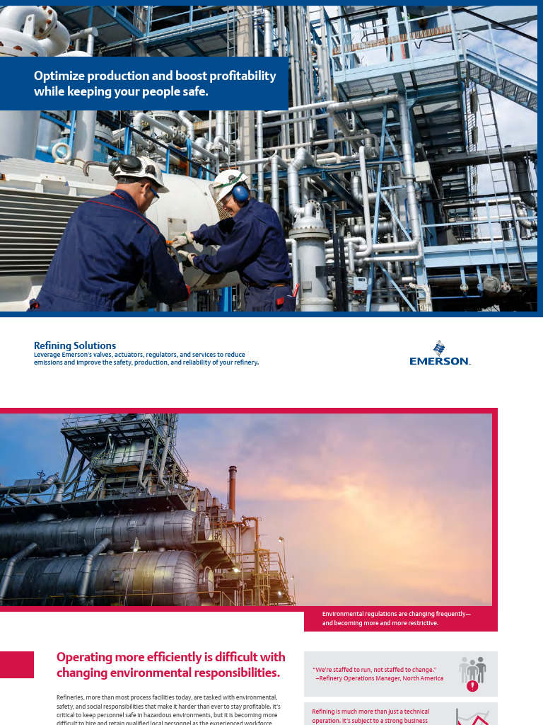 Brochure Final Control Refining Solutions en 11745064 | PDF | Cracking ...