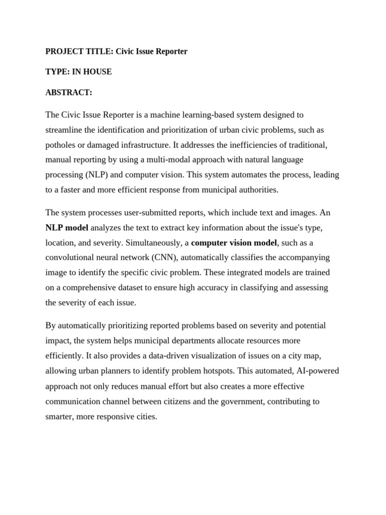 Abstract Format 2 Civic | PDF