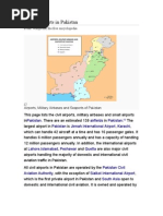 List of Pakistan Air Force Bases - Wikipedia | PDF | Monoplane ...