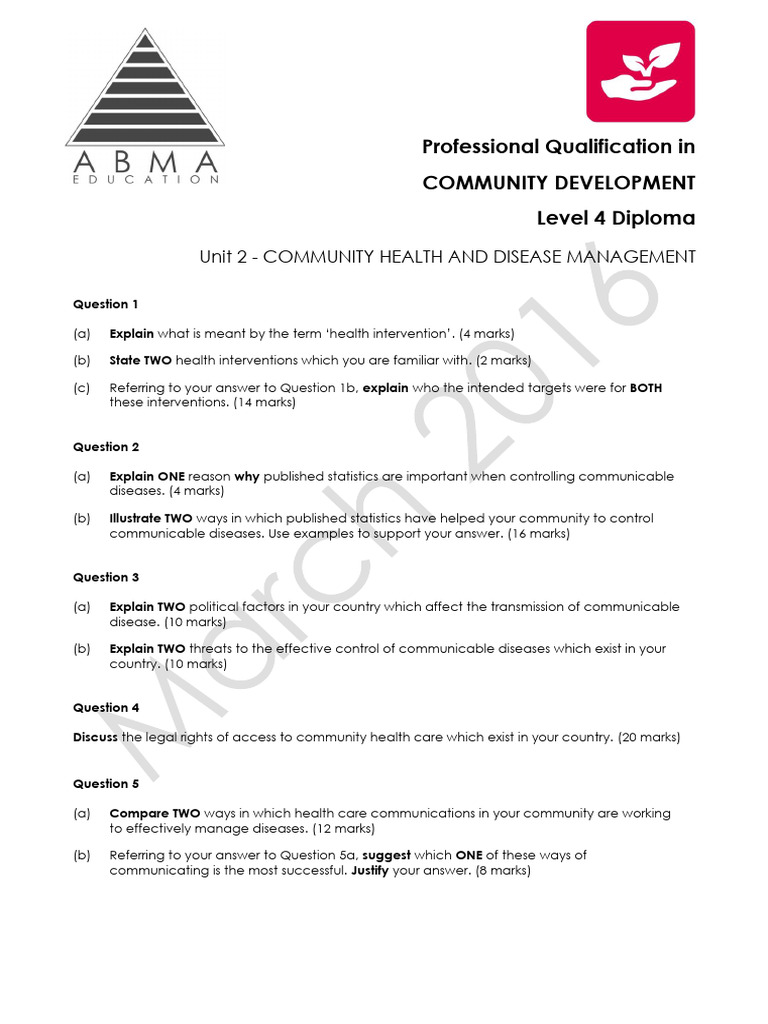 COMD Level 4 Unit 2 | PDF