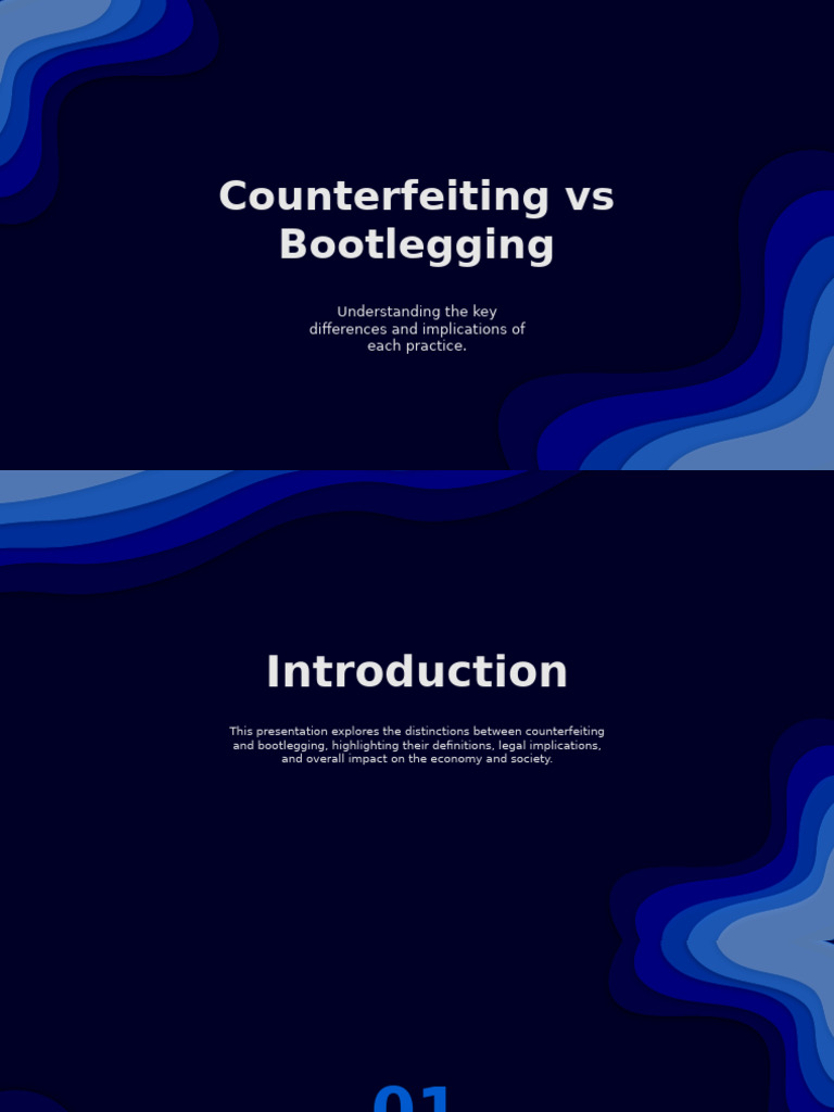 Counterfeiting vs Bootlegging Explained | PDF | Copyright Infringement ...
