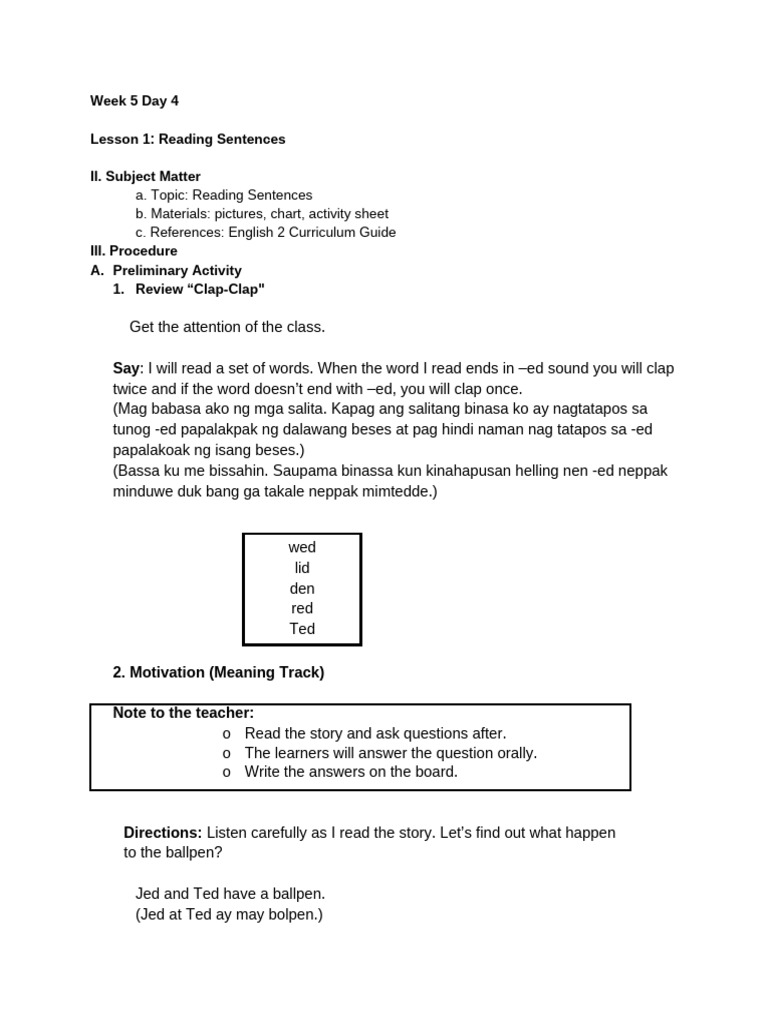 Latif Week 5 Day 4 Reviewed | PDF | Linguistics