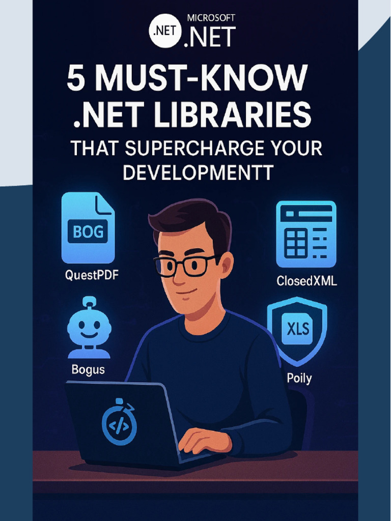 5 Essential .NET Libraries Every Developer Should Master | PDF | Microsoft Excel | Software