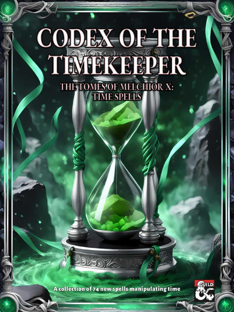 D&D Time Manipulation Spells Guide | PDF | D20 System | Gary Gygax Games