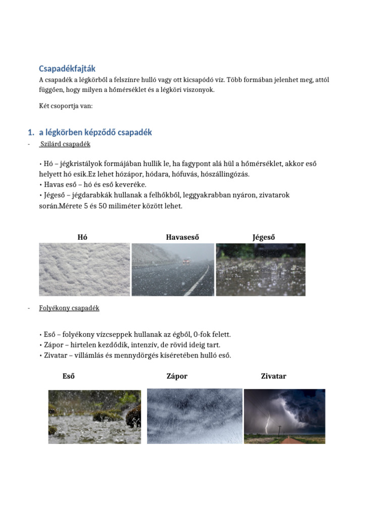 Csa Pad Ek Fajtak | PDF