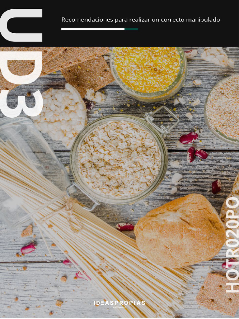 Manual UD3. Recomendaciones para realizar un correcto manipulado | PDF | Dieta libre de gluten ...