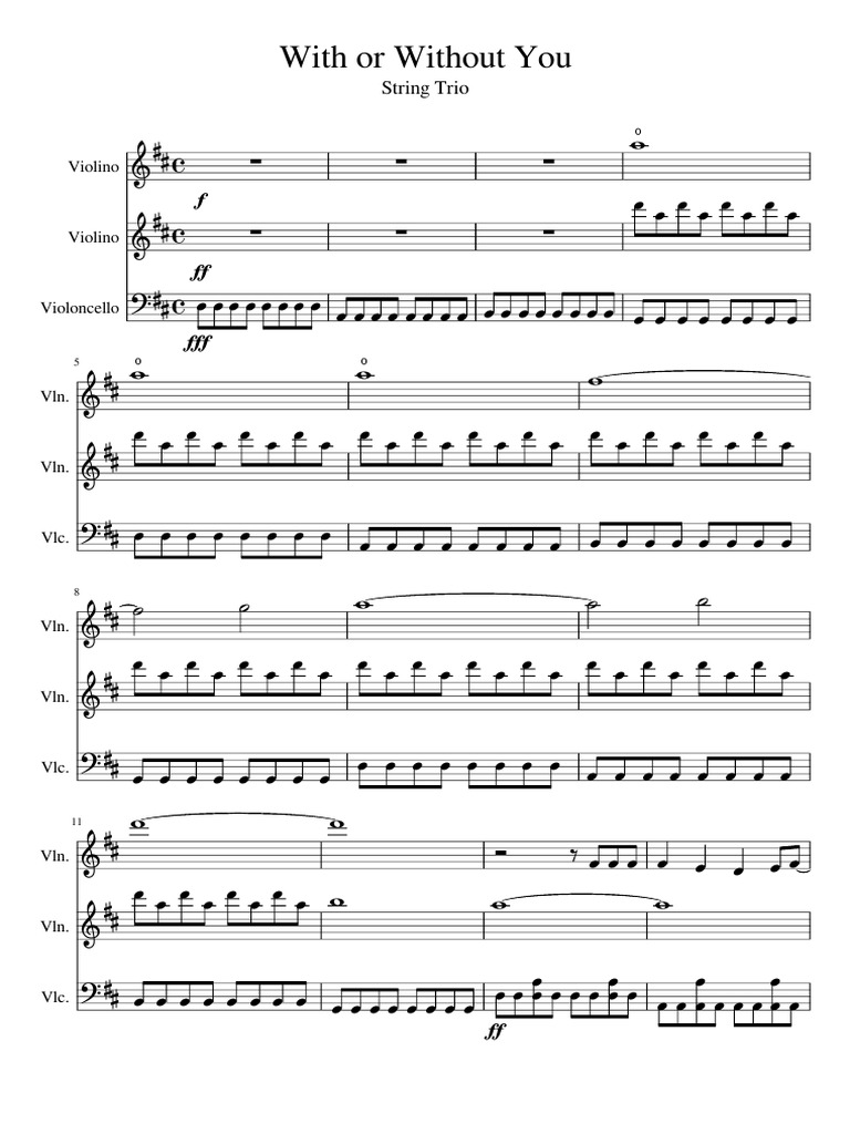 With or Without You | PDF