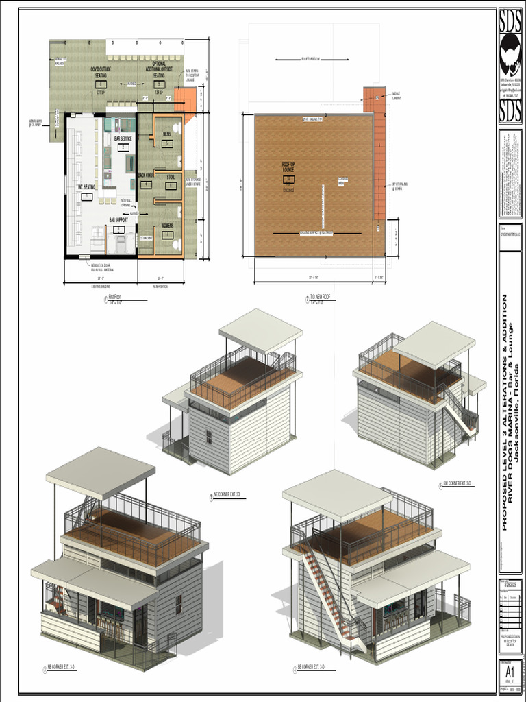 Rooftop Lounge Design Plans | PDF