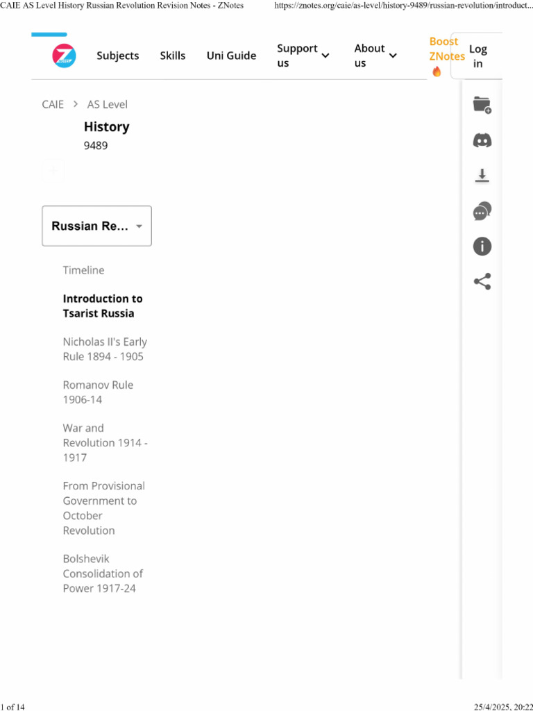 Russian Rev | PDF