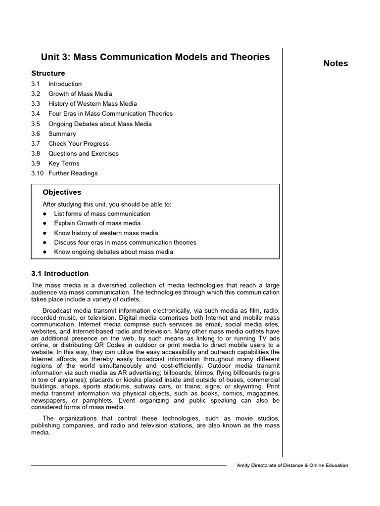 Principles of Journalism Mass Communication B2 | PDF | Mass Media ...