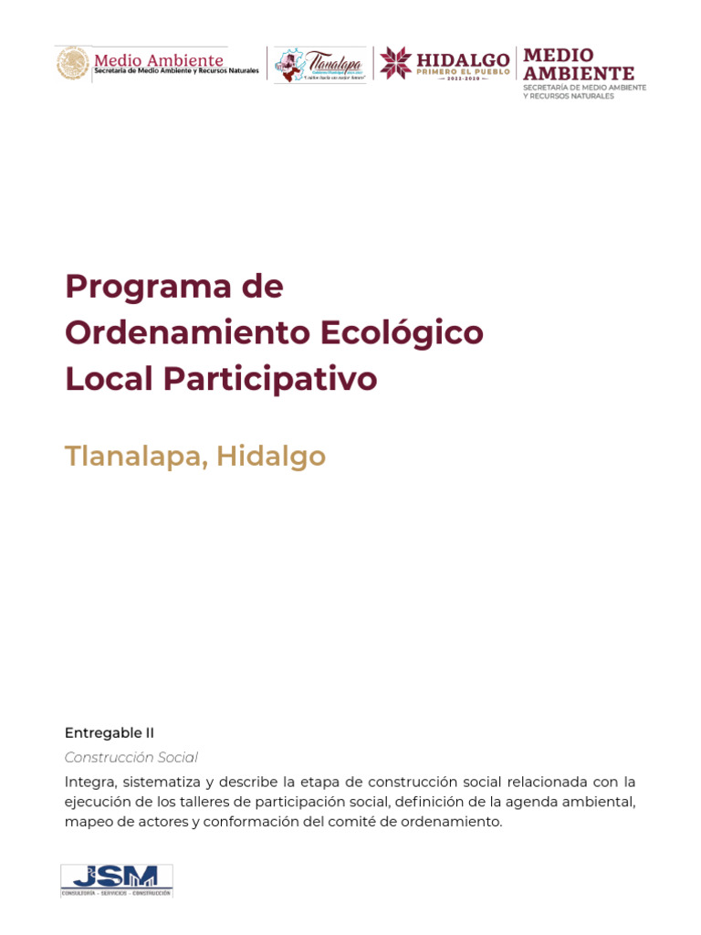 Entregable II Tlanalapa | PDF | Sustentabilidad | Contaminación