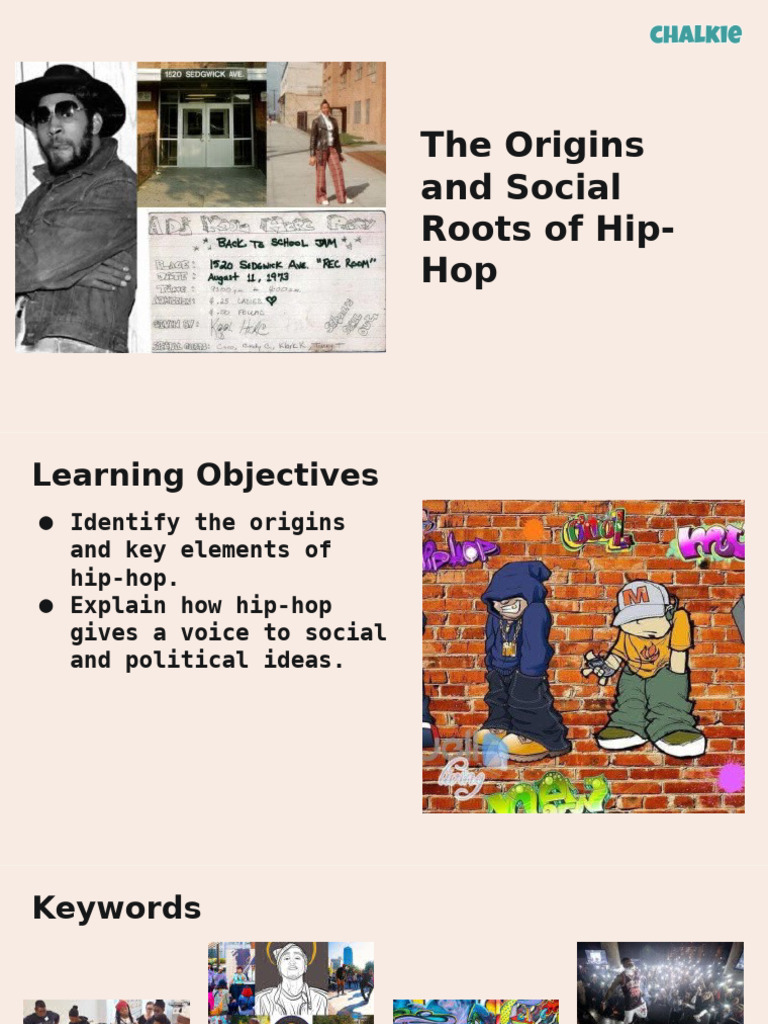 The Origins and Social Roots of Hip Hop | PDF | Rapping | American ...