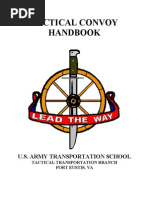 Convoy Commanders Guide | PDF | Vehicles | Traffic