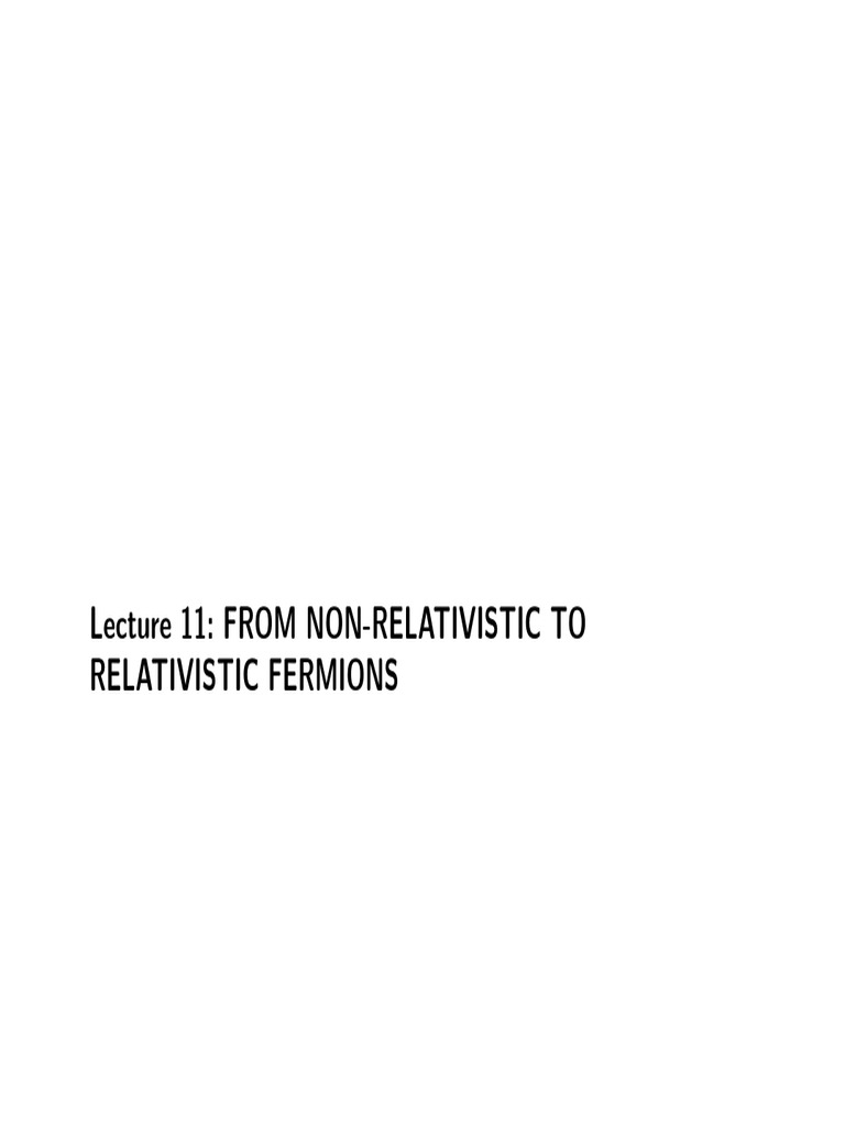 Imaginary Time Fermions in Hilbert Space | PDF | Hamiltonian (Quantum ...