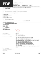 Automotive Diesel Fuel Safety Data Sheet | PDF | Dangerous Goods | Toxicity