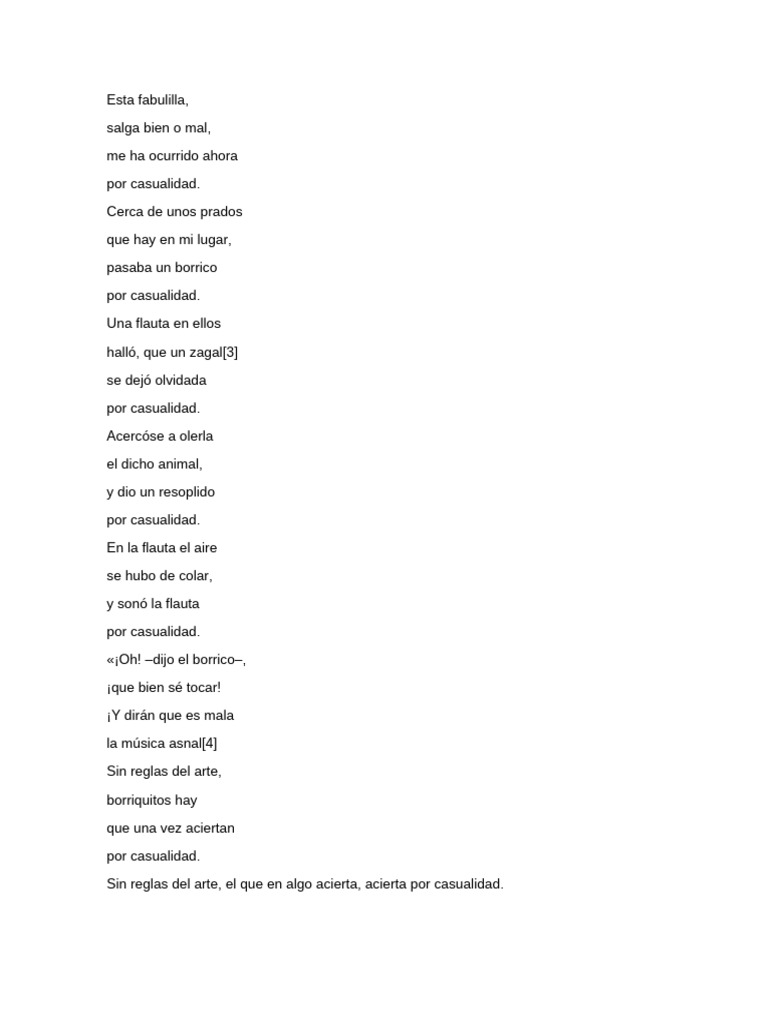 Fabula Español | PDF