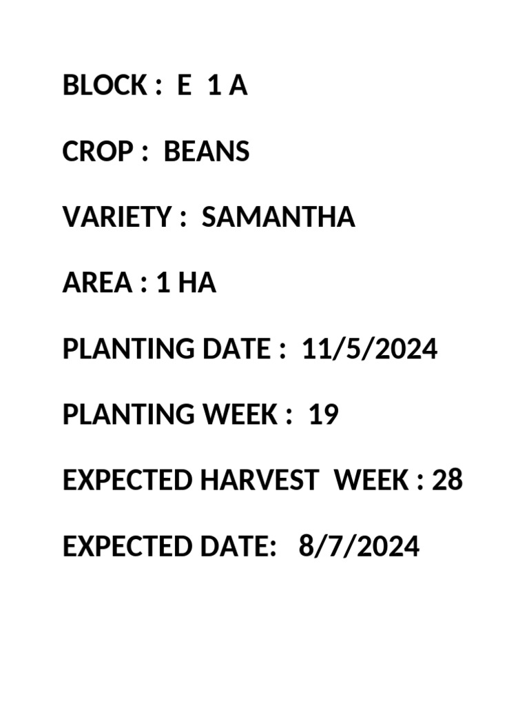 Farm Block Label | PDF