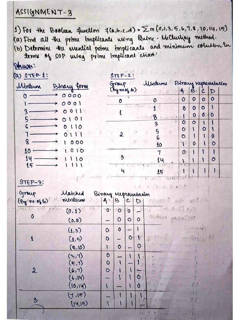 DLD Assignment 3 | PDF