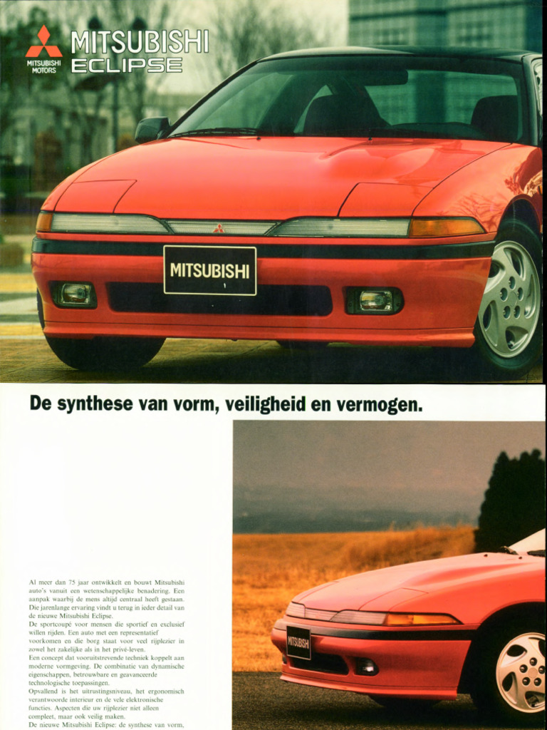 Mitsubishi Eclipse 1992 NL | PDF