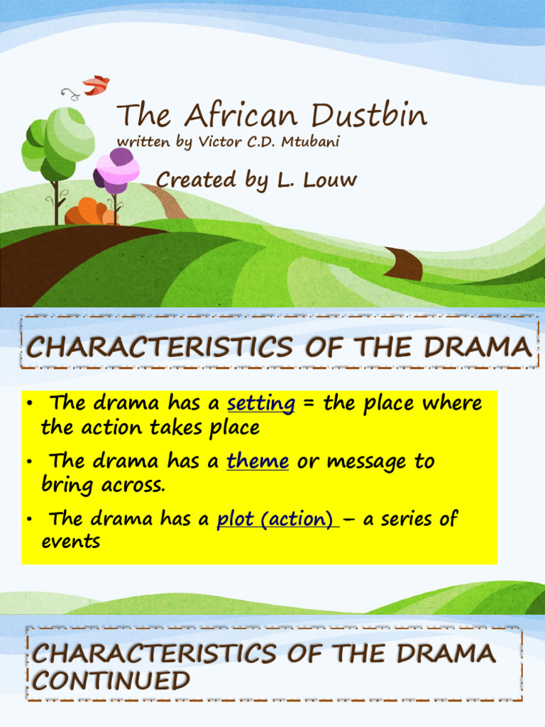 POWER POINT The African Dustbin-1 | PDF